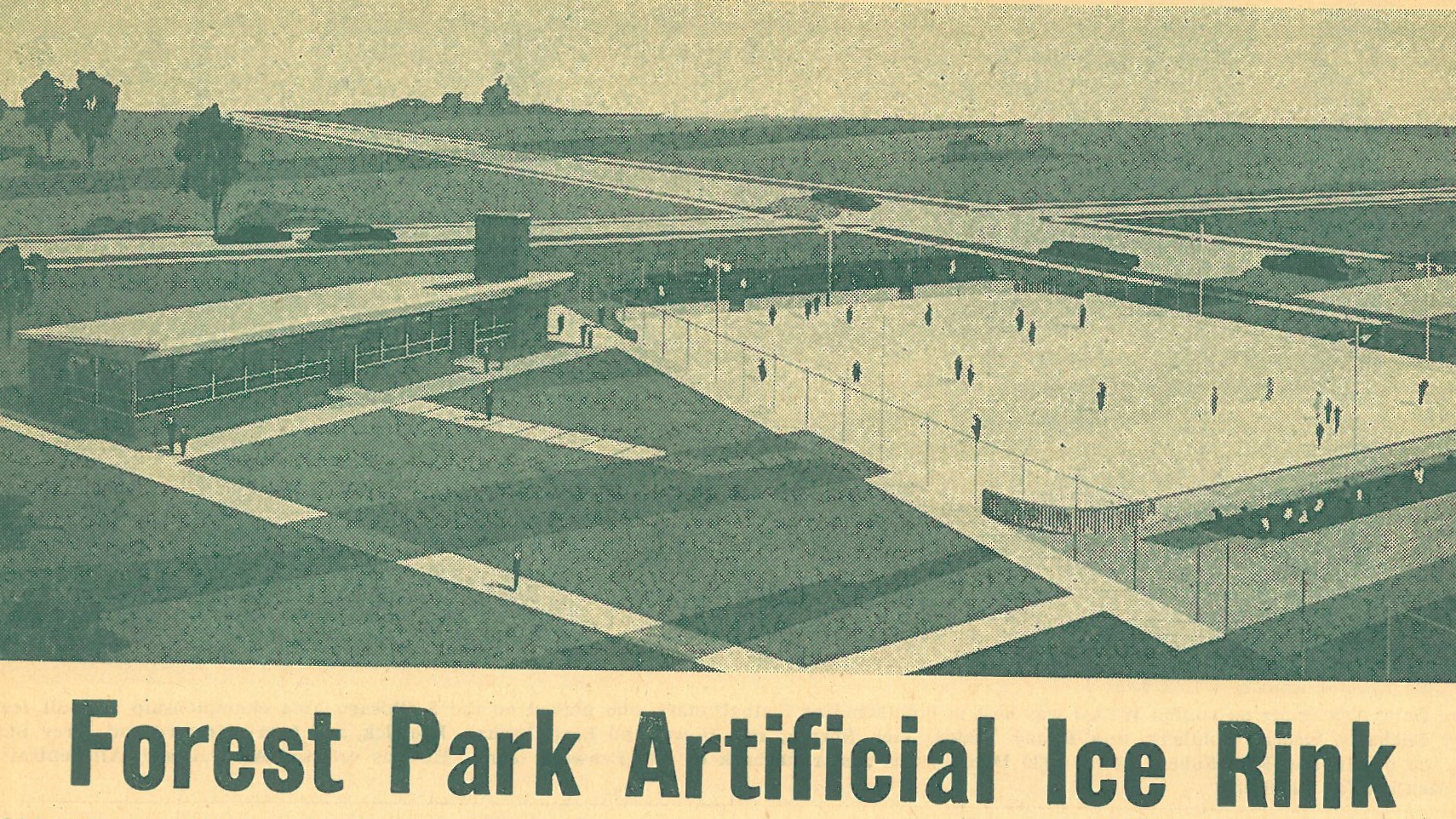 Throwback to the Artificial Ice Rink of 1958 - Forest Park Review