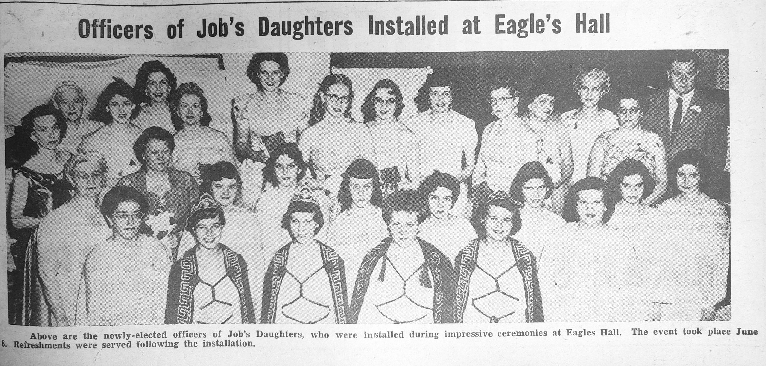 Job’s Daughters and the Honor Queen - Forest Park Review