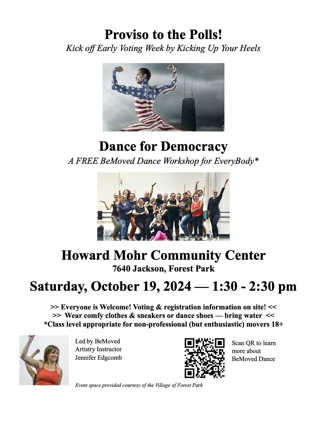 Dance drive aims to promote voting and elections - Forest Park Review