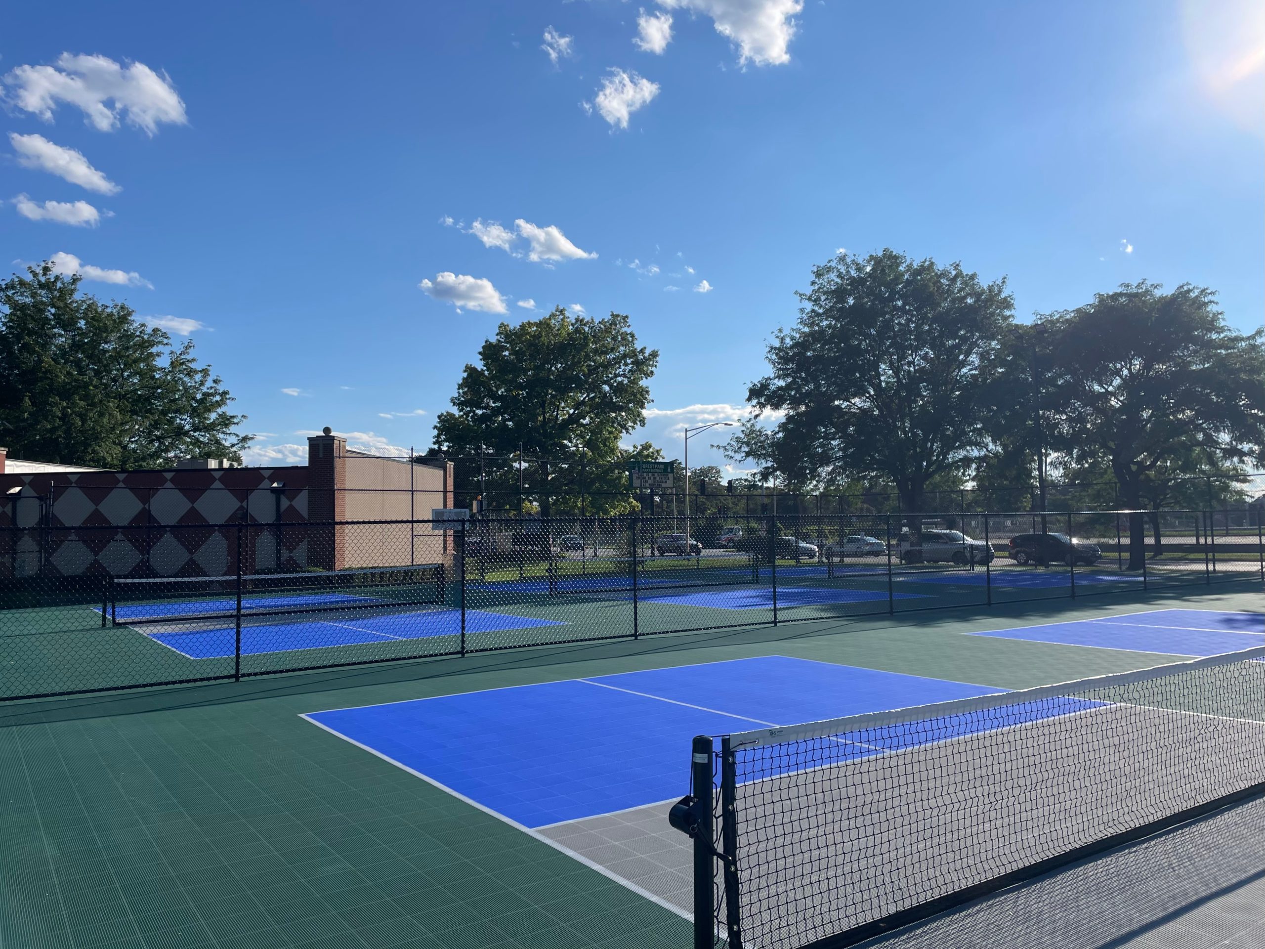 New pickleball courts open at park district - Forest Park Review